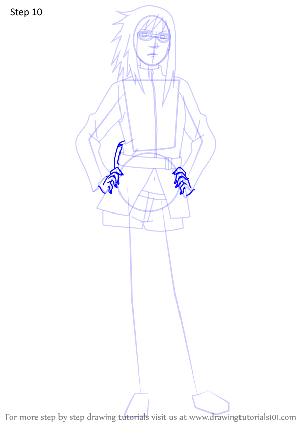 How to Draw Karin from Naruto (Naruto) Step by Step ...