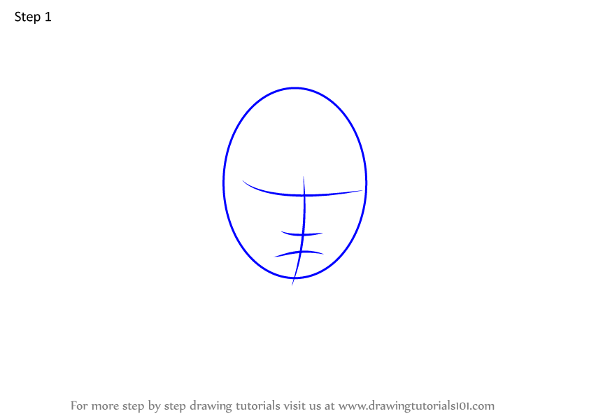 How to Draw Kiba Inuzuka from Naruto (Naruto) Step by Step | DrawingTutorials101.com