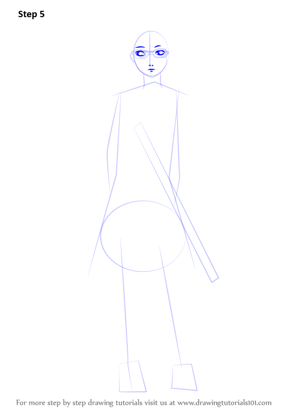 How to Draw Sarada Uchiha from Naruto (Naruto) Step by Step ...