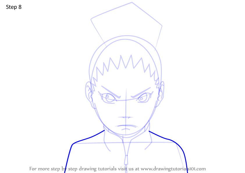 How to Draw Shikadai Nara from Naruto (Naruto) Step by Step ...