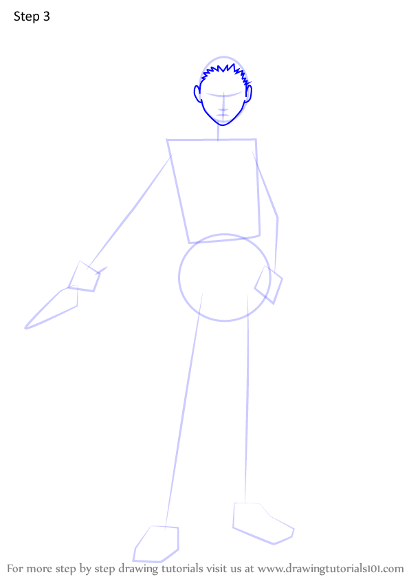 How to Draw Shikamaru Nara from Naruto (Naruto) Step by Step ...
