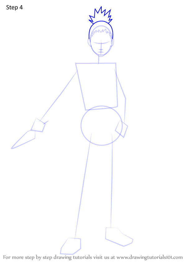How to Draw Shikamaru Nara from Naruto (Naruto) Step by Step ...
