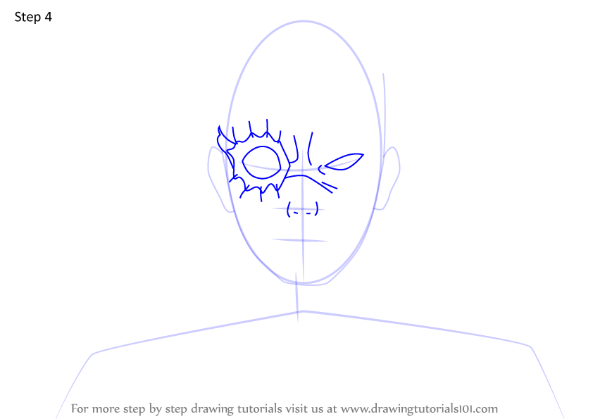 How to Draw Shin Uchiha from Naruto (Naruto) Step by Step ...