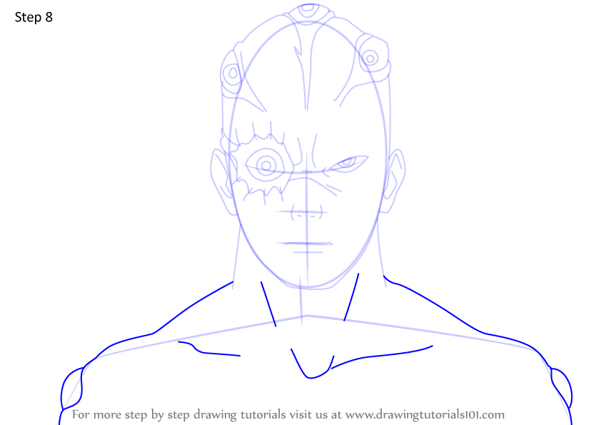 How to Draw Shin Uchiha from Naruto (Naruto) Step by Step ...