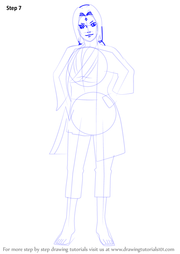 How to Draw Tsunade from Naruto (Naruto) Step by Step ...