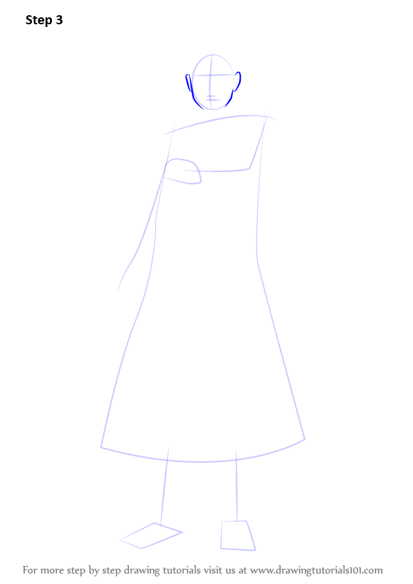 How to Draw Yahiko from Naruto (Naruto) Step by Step ...