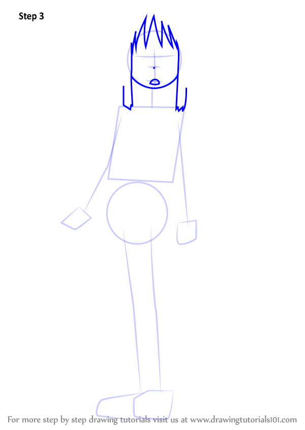 How to Draw Mai Minakami from Nichijou (Nichijou) Step by Step ...