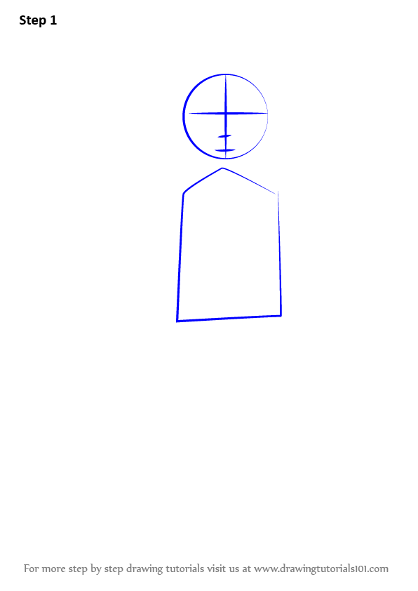 How to Draw Mio Naganohara from Nichijou (Nichijou) Step by Step ...