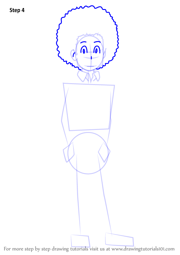 How to Draw Tanaka from Nichijou (Nichijou) Step by Step ...