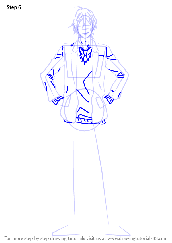 How to Draw Tomoya Matsunaga from Nijiiro Days (Nijiiro Days) Step by ...