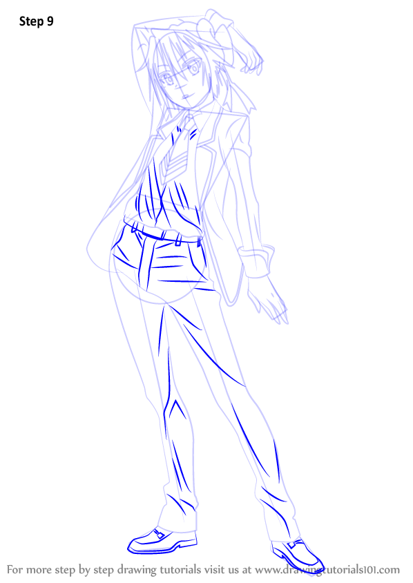 How to Draw Seishiro Tsugumi from Nisekoi (Nisekoi) Step by Step ...