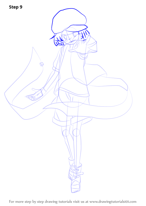 How to Draw Teto from No Game No Life (No Game No Life) Step by Step ...