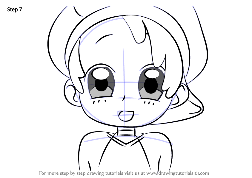 How to Draw Fami from Ojamajo Doremi (Ojamajo Doremi) Step by Step ...