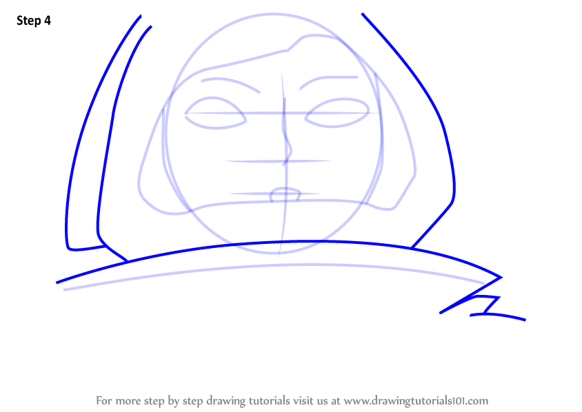 How to Draw Majo Reed from Ojamajo Doremi (Ojamajo Doremi) Step by Step ...