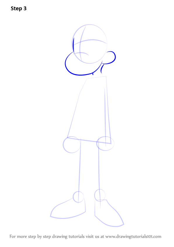 How to Draw Masato Rinno from Ojamajo Doremi (Ojamajo Doremi) Step by ...