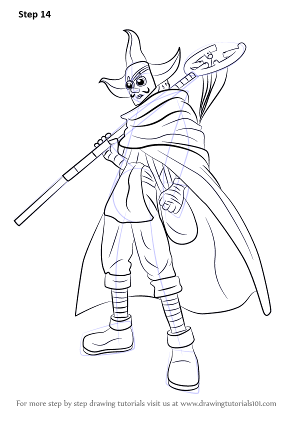 How to Draw Sogeking from One Piece (One Piece) Step by Step ...