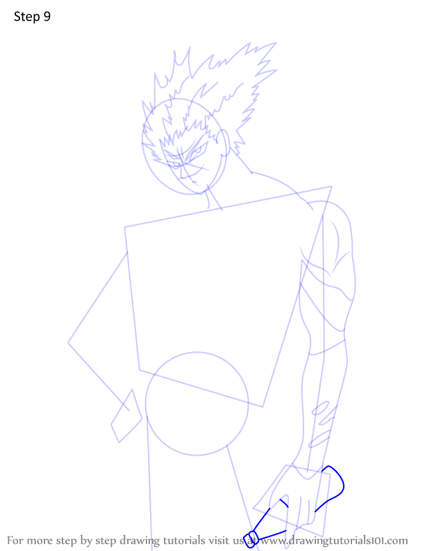 How to Draw Garou from One-Punch Man (One-Punch Man) Step by Step ...