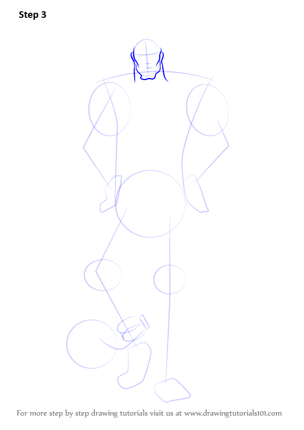 How to Draw Pri-Pri-Prisoner from One-Punch Man (One-Punch Man) Step by ...