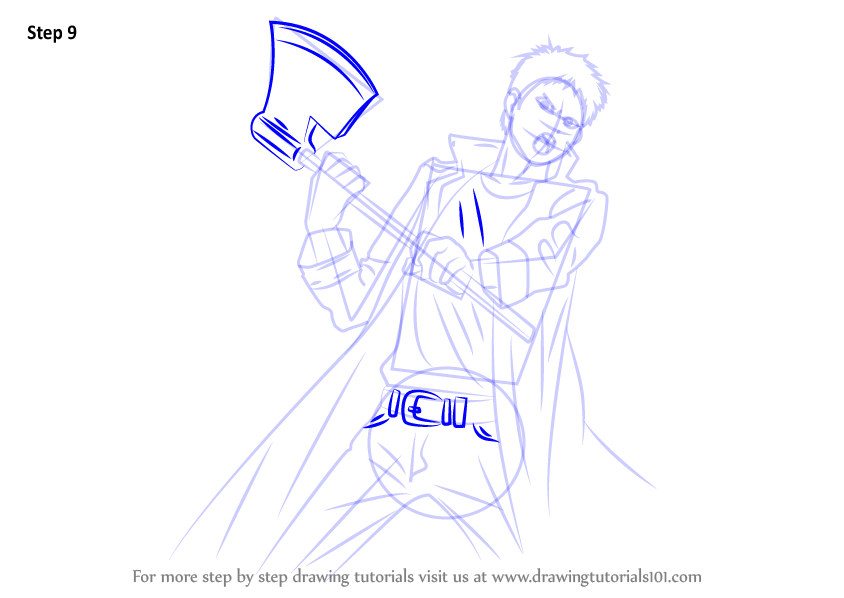 How to Draw Zombieman from One-Punch Man (One-Punch Man) Step by Step ...