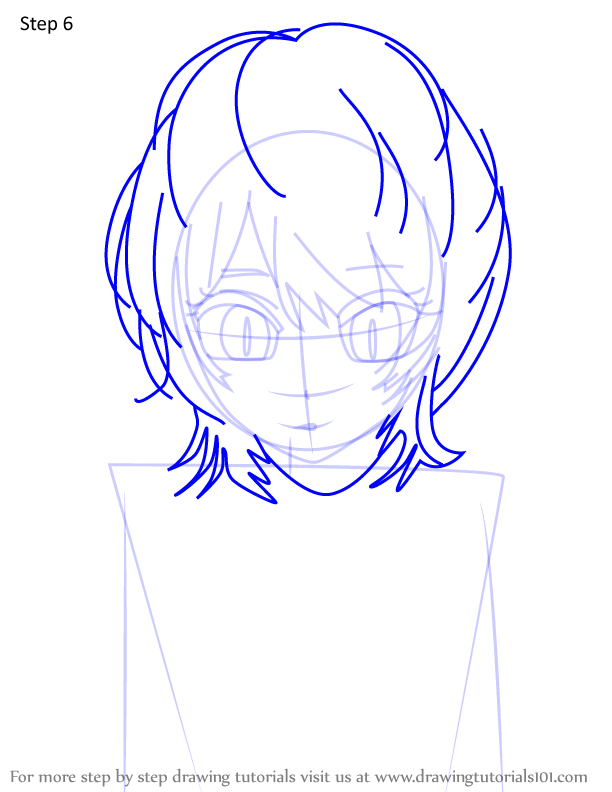 How to Draw Abiko Samejima from Oshi no Ko (Oshi no Ko) Step by Step ...