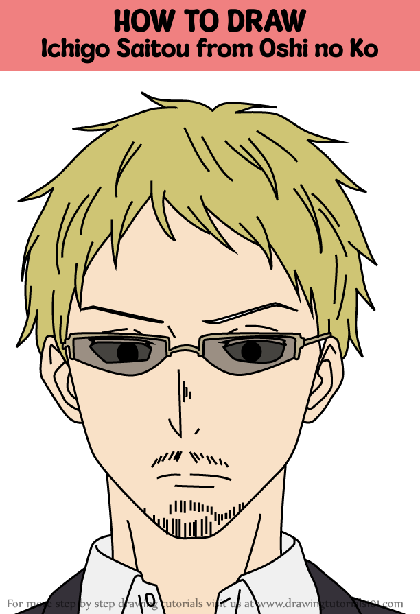 How to Draw Ichigo Saitou from Oshi no Ko (Oshi no Ko) Step by Step ...