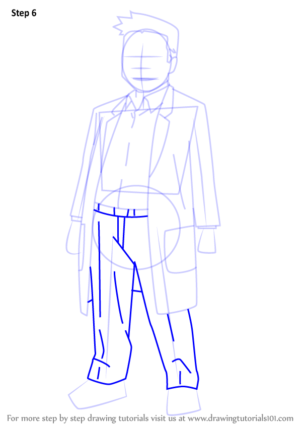 How to Draw Professor Oak from Pokémon Origins (Pokémon Origins) Step ...