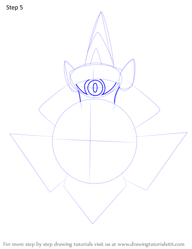 How to Draw Aegislash Shield Forme from Pokemon (Pokemon) Step by Step ...