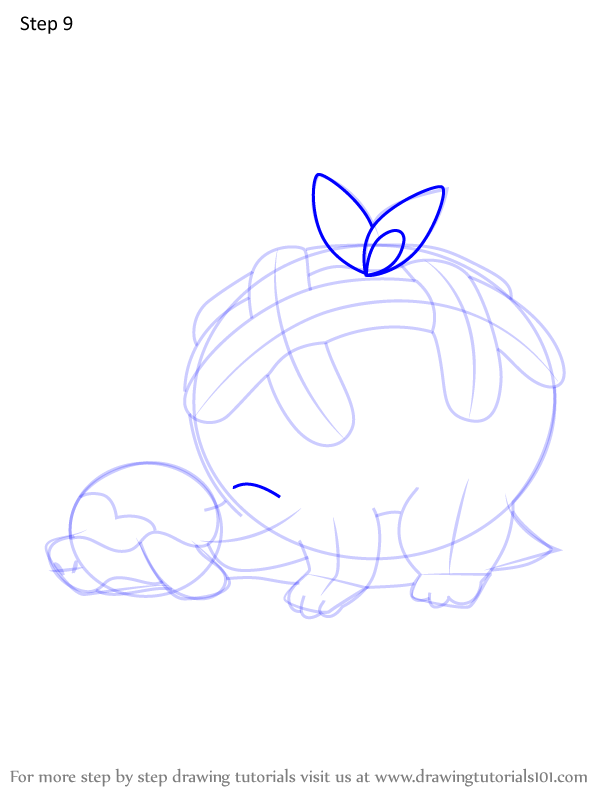 How to Draw Appletun from Pokemon (Pokemon) Step by Step ...