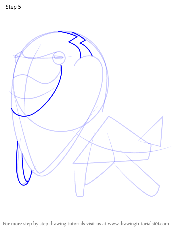How to Draw Arctovish from Pokemon (Pokemon) Step by Step ...