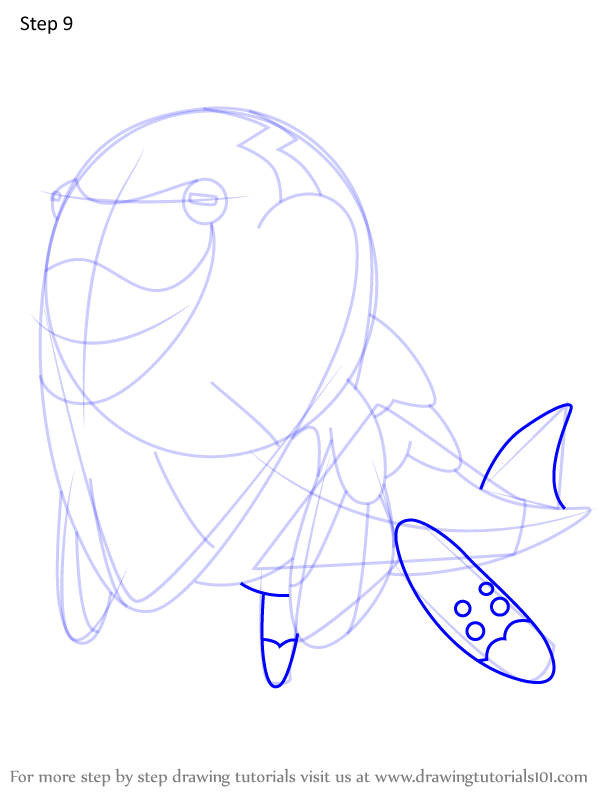 How to Draw Arctovish from Pokemon (Pokemon) Step by Step ...