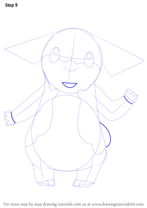 How to Draw Audino from Pokemon (Pokemon) Step by Step ...