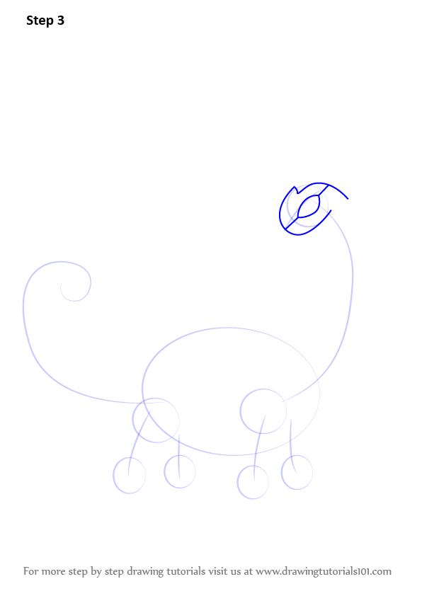 How to Draw Aurorus from Pokemon (Pokemon) Step by Step ...