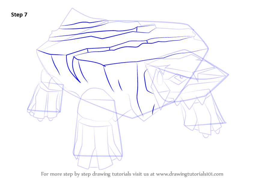 How to Draw Avalugg from Pokemon (Pokemon) Step by Step ...