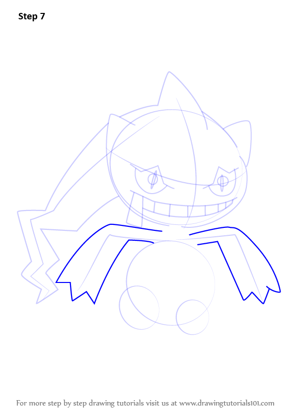 How to Draw Banette from Pokemon (Pokemon) Step by Step ...