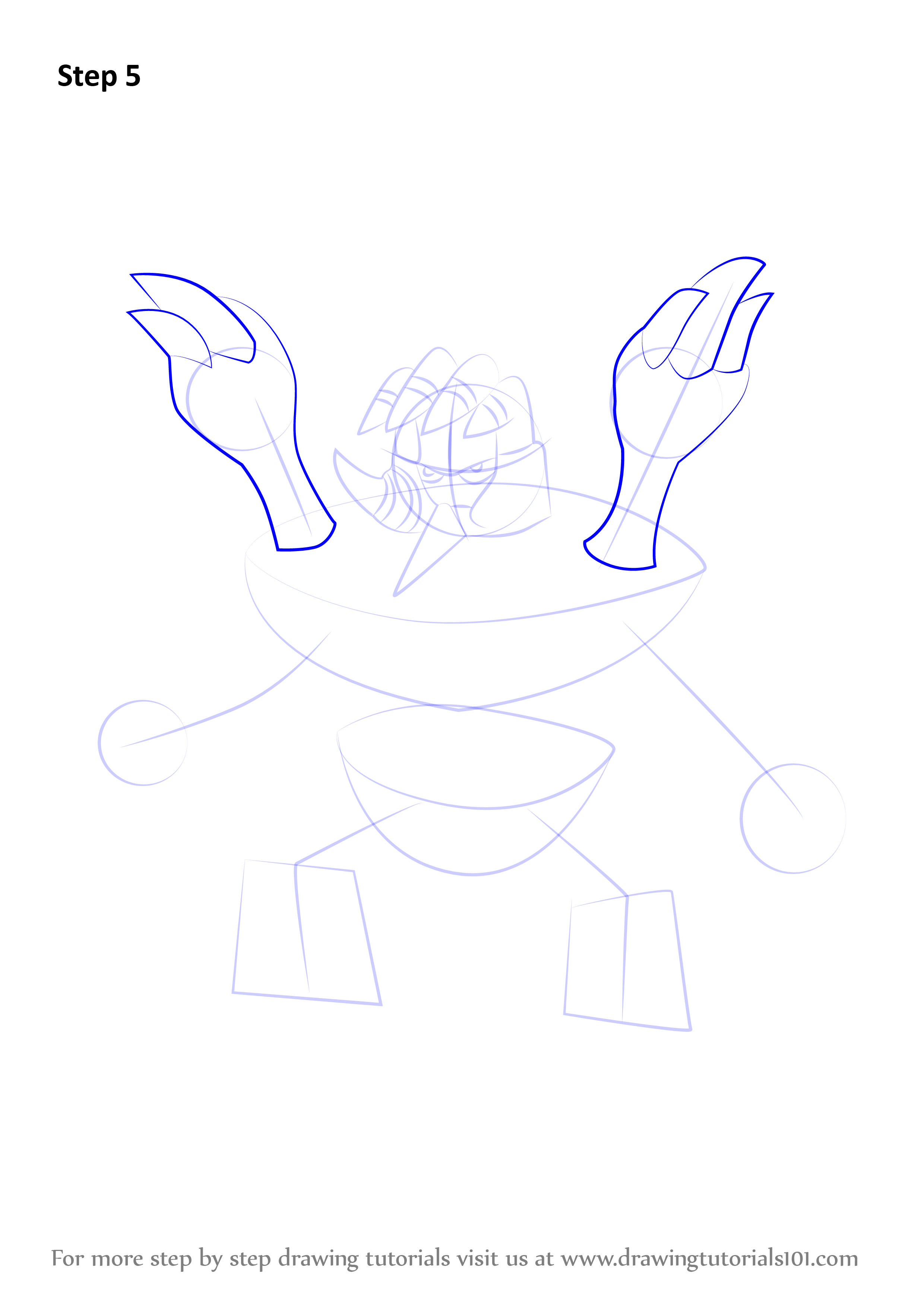 How to Draw Barbaracle from Pokemon (Pokemon) Step by Step ...