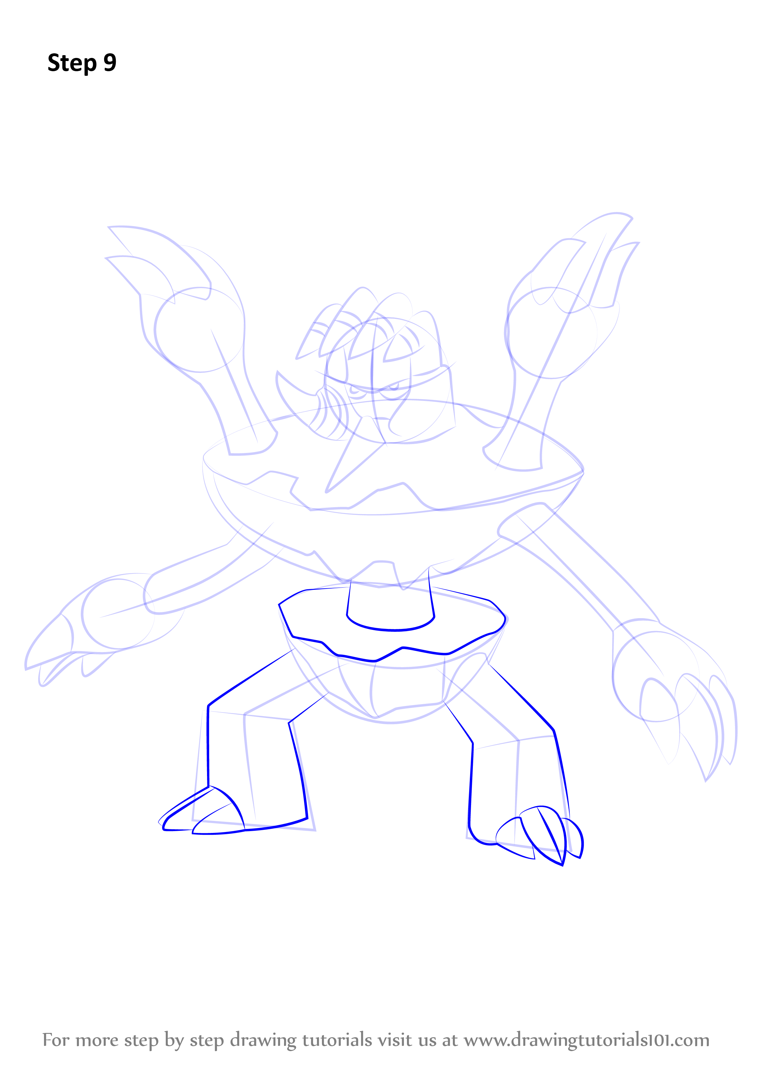 How to Draw Barbaracle from Pokemon (Pokemon) Step by Step ...