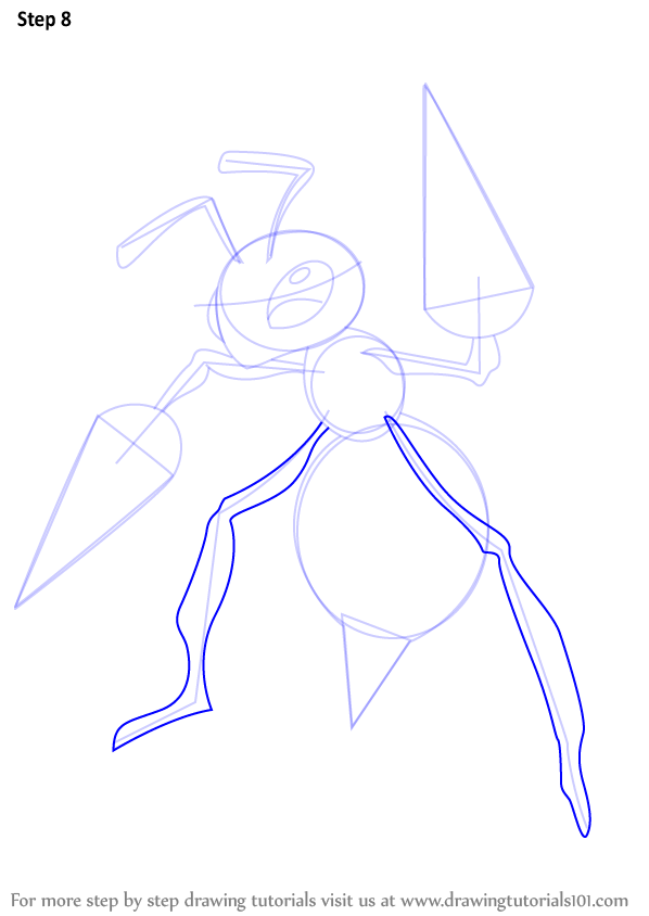 How to Draw Beedril from Pokemon (Pokemon) Step by Step | DrawingTutorials101.com