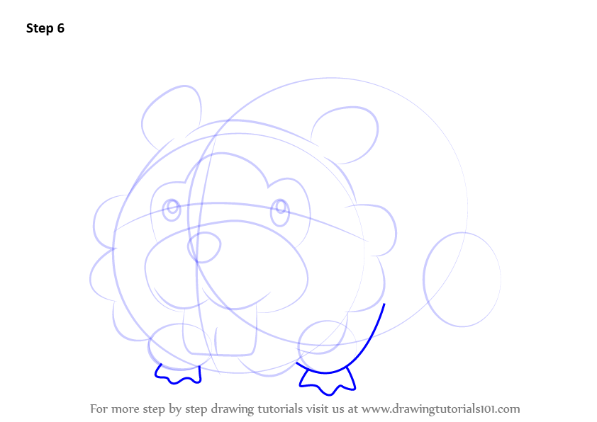 How to Draw Bidoof from Pokemon (Pokemon) Step by Step ...