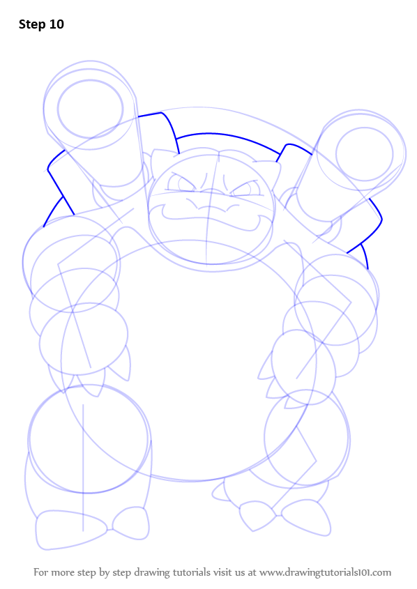 How to Draw Blastoise from Pokemon (Pokemon) Step by Step ...