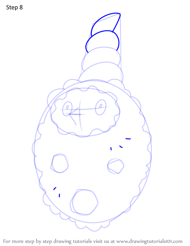 How to Draw Burmy Sandy Cloak from Pokemon (Pokemon) Step by Step ...