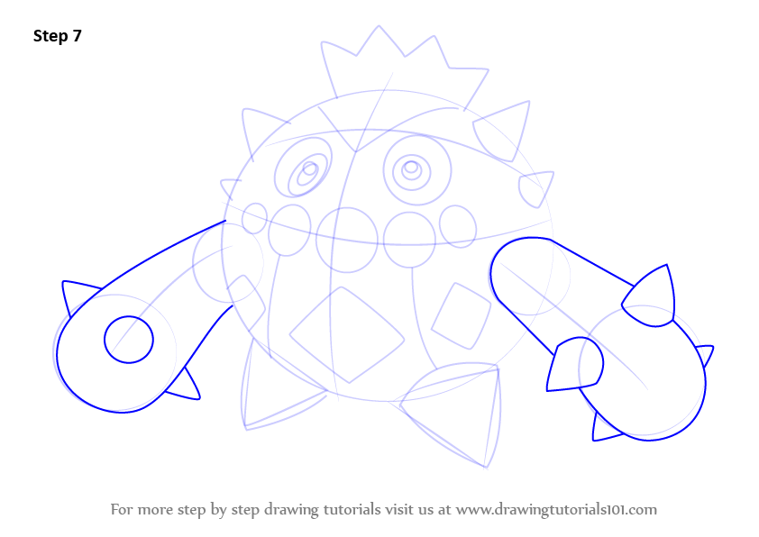 How to Draw Cacnea from Pokemon (Pokemon) Step by Step ...