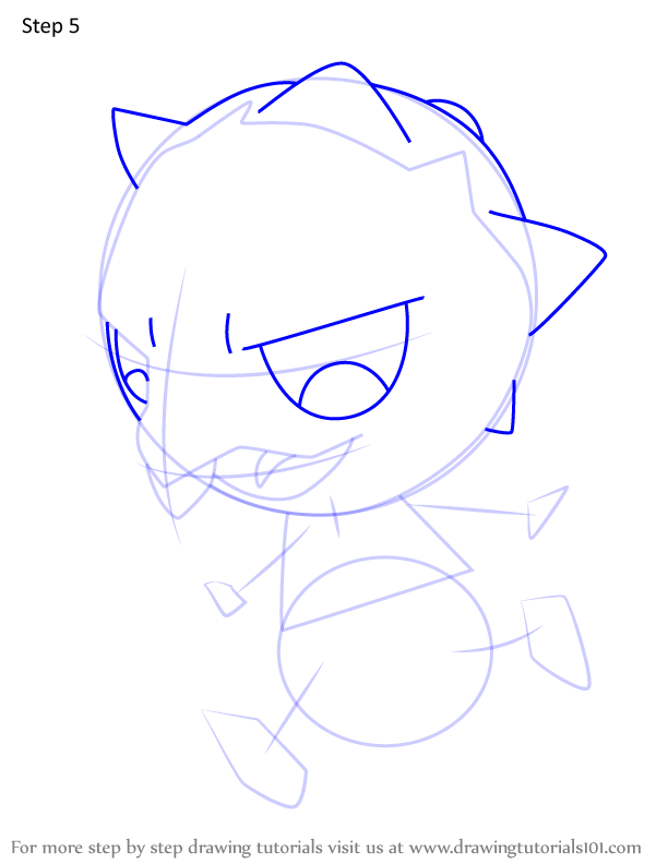 How to Draw Capsakid from Pokemon (Pokemon) Step by Step ...