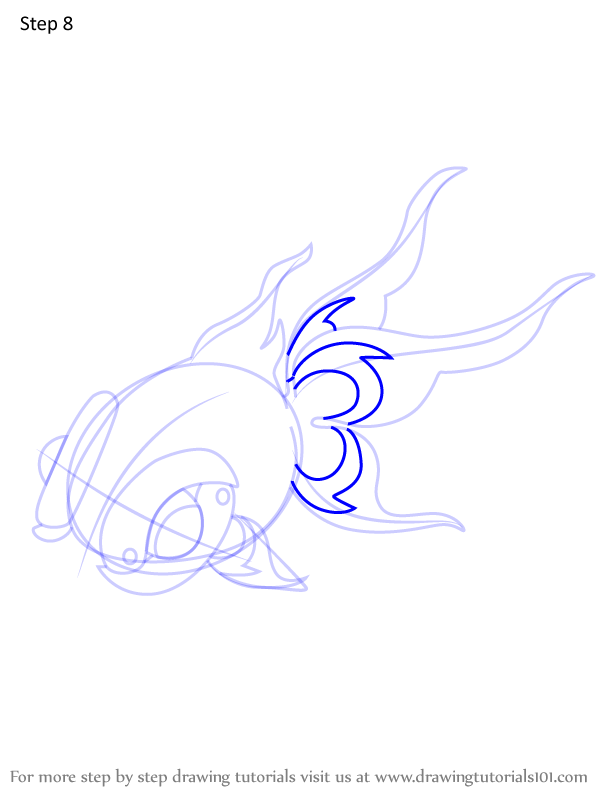 How to Draw Chi-Yu from Pokemon (Pokemon) Step by Step ...