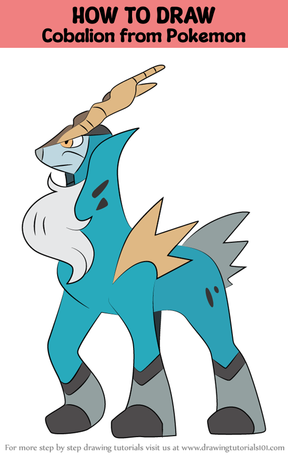 Pokemon Cobalion Coloring Pages [2025]