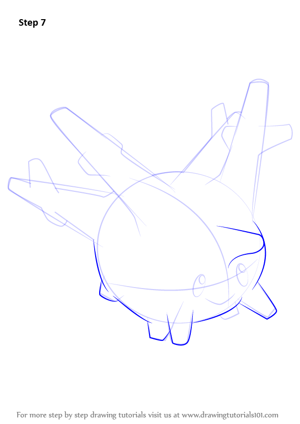 How to Draw Corsola from Pokemon (Pokemon) Step by Step ...
