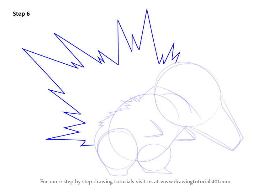 How to Draw Cyndaquil from Pokemon (Pokemon) Step by Step ...