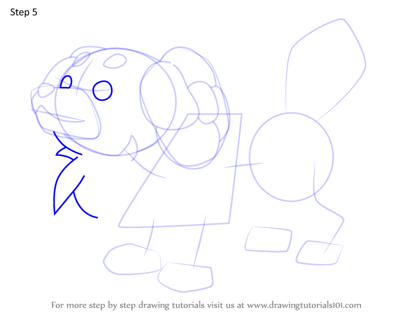 How To Draw Dog Pokemon