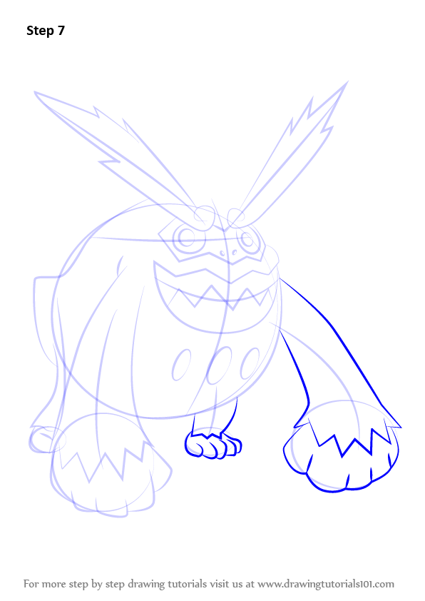 How to Draw Darmanitan from Pokemon (Pokemon) Step by Step ...