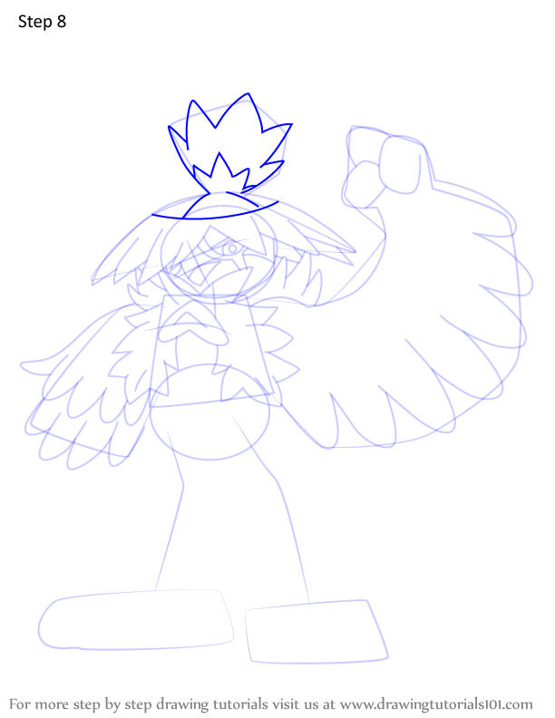 How to Draw Decidueye Hisuian Decidueye from Pokemon (Pokemon) Step by ...