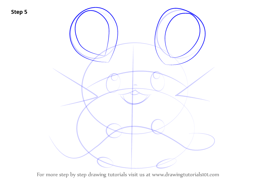 How to Draw Dedenne from Pokemon (Pokemon) Step by Step ...